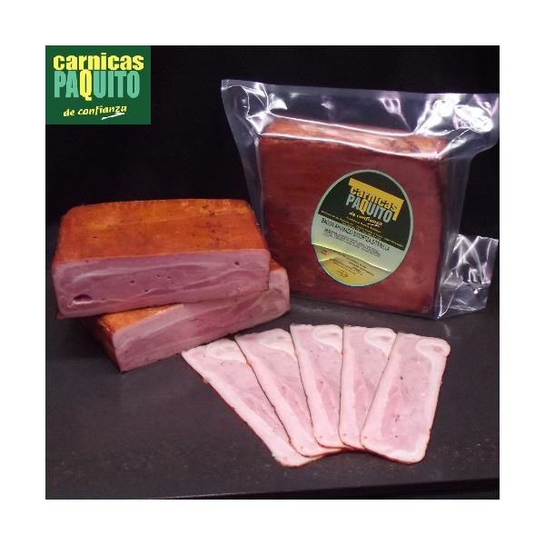 Bacon ahumado sin corteza ni ternilla - Carnicas Paquito | Carnes de ...